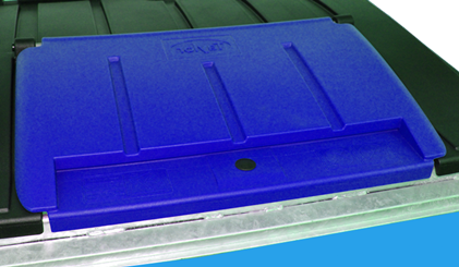 1100 Litre Bin |Lid in Lid | DJE Recycling Bins