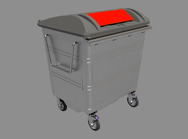 Taylor Mk4 1100L Recycling Bin | DJE Recycling Bins